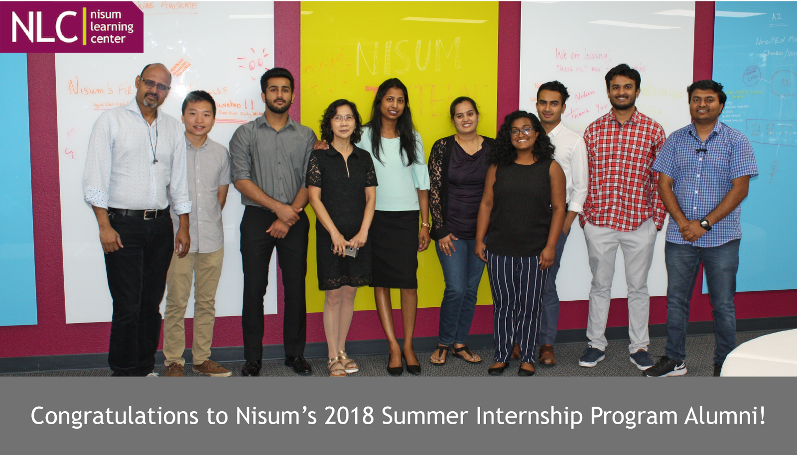 Students Celebrate Completion of Summer Internship Program